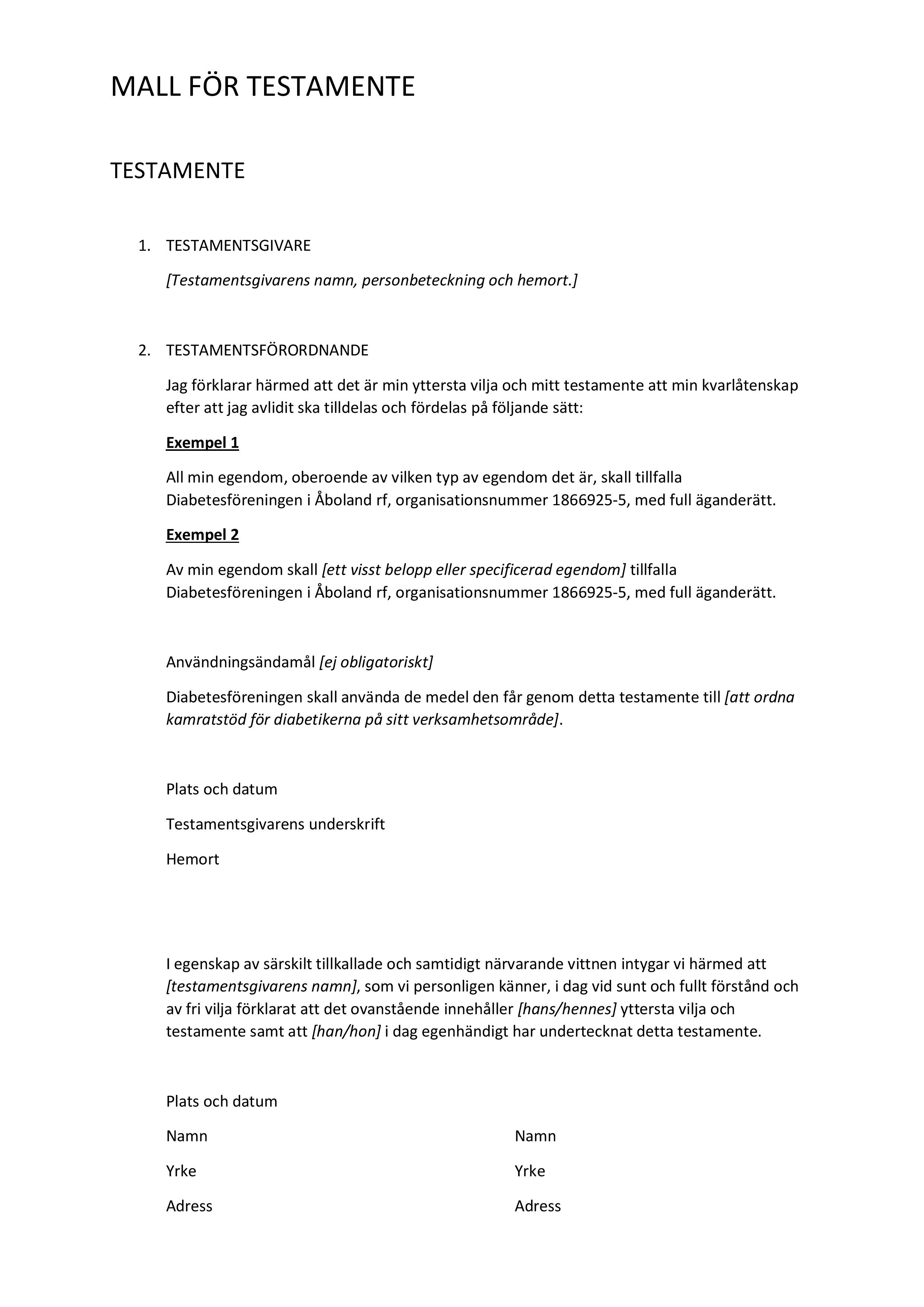 Stöd föreningen – Diabetesföreningen i Åboland